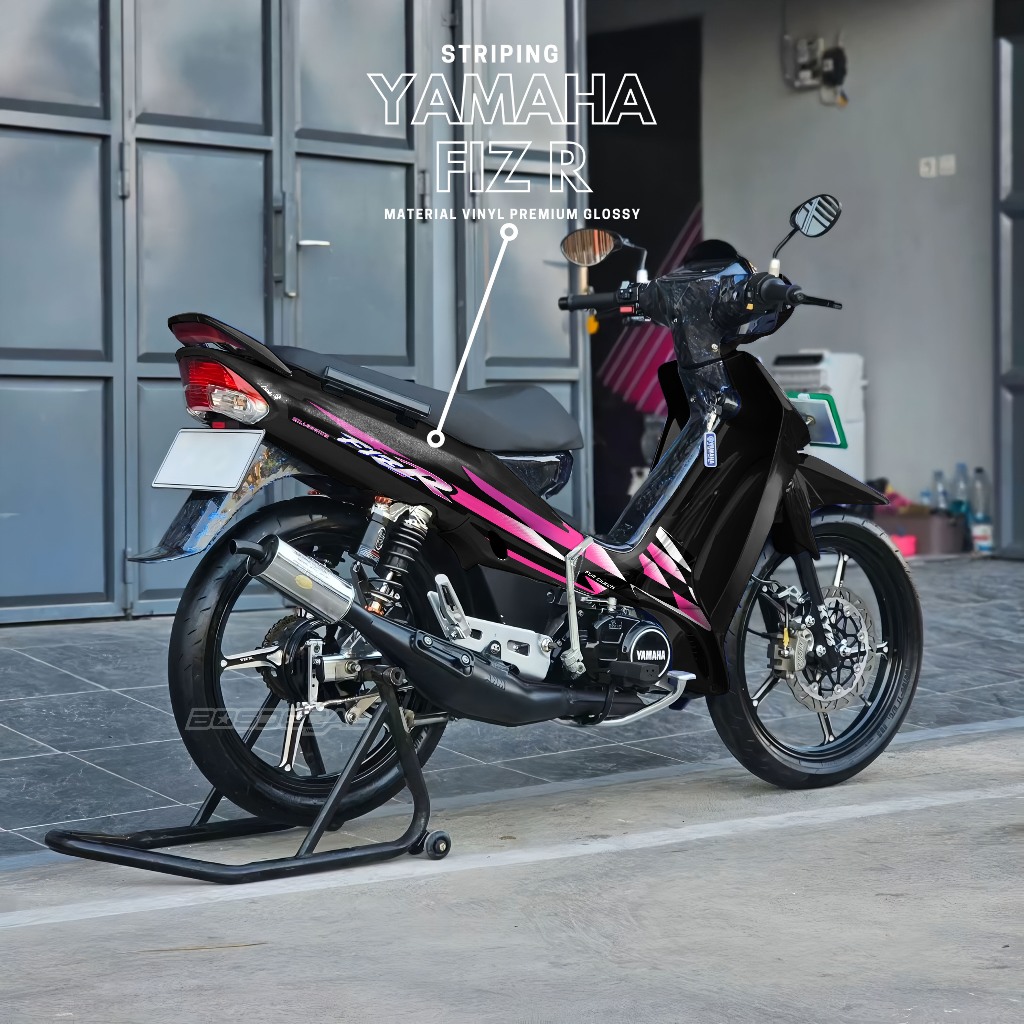 Jual striping fiz r hologram f1zr variasi millenium pink FIZR1 | Shopee ...