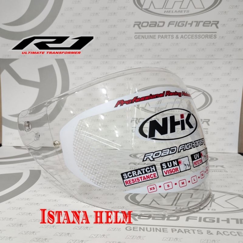 Jual KACA HELM| VISOR HELM NHK R1 2V | R1 SV | N1 MAX | N1 ELITE | GM ...