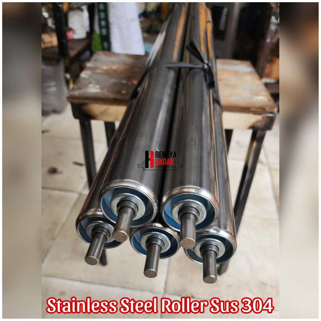 Jual Stainless Steel Roller 50 mm x 1100 mm x 1170 mm as 12 mm sus 304 ...