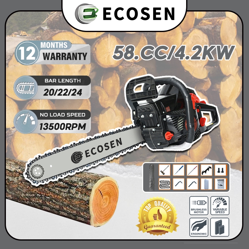 Jual Mesin Potong Kayu/Chainsaw 2Tak Untuk/mesin gergaji 20/22/24"Alat Outdoor Mesin Gergaji ...