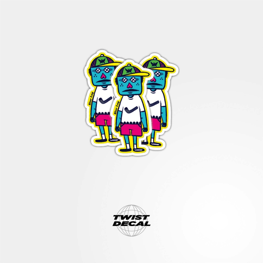 Jual Stiker Blue Lug Rokakku Boy | Shopee Indonesia