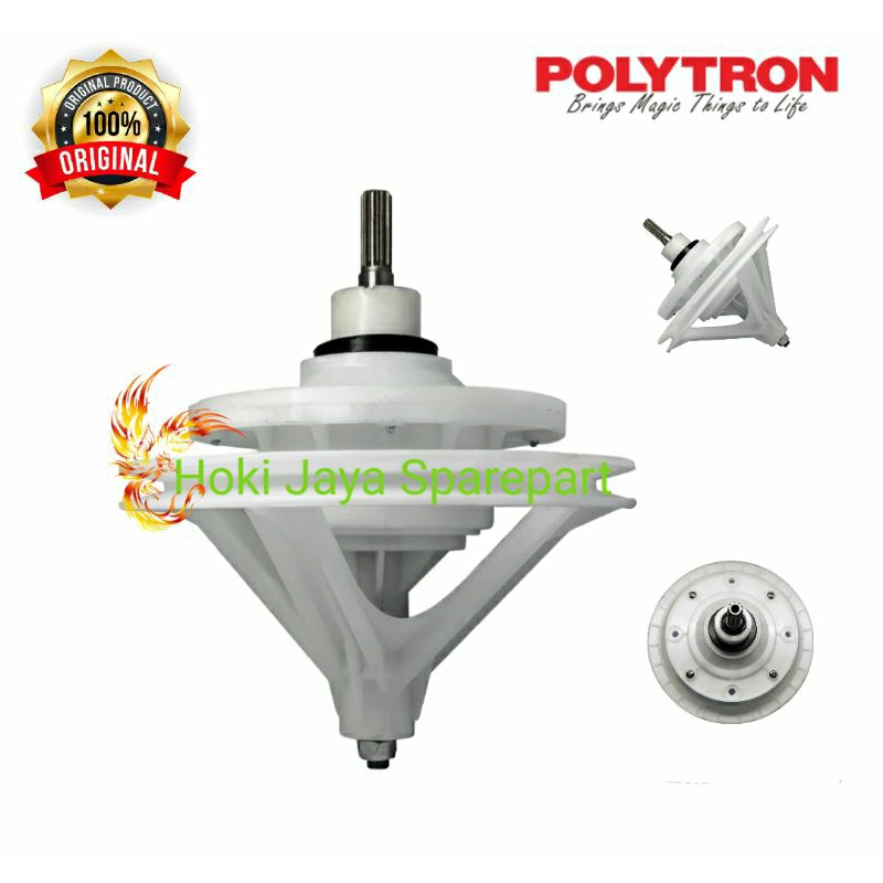 Jual Gearbox Mesin cuci 2 Tabung POLYTRON PWM 8366 | Shopee Indonesia