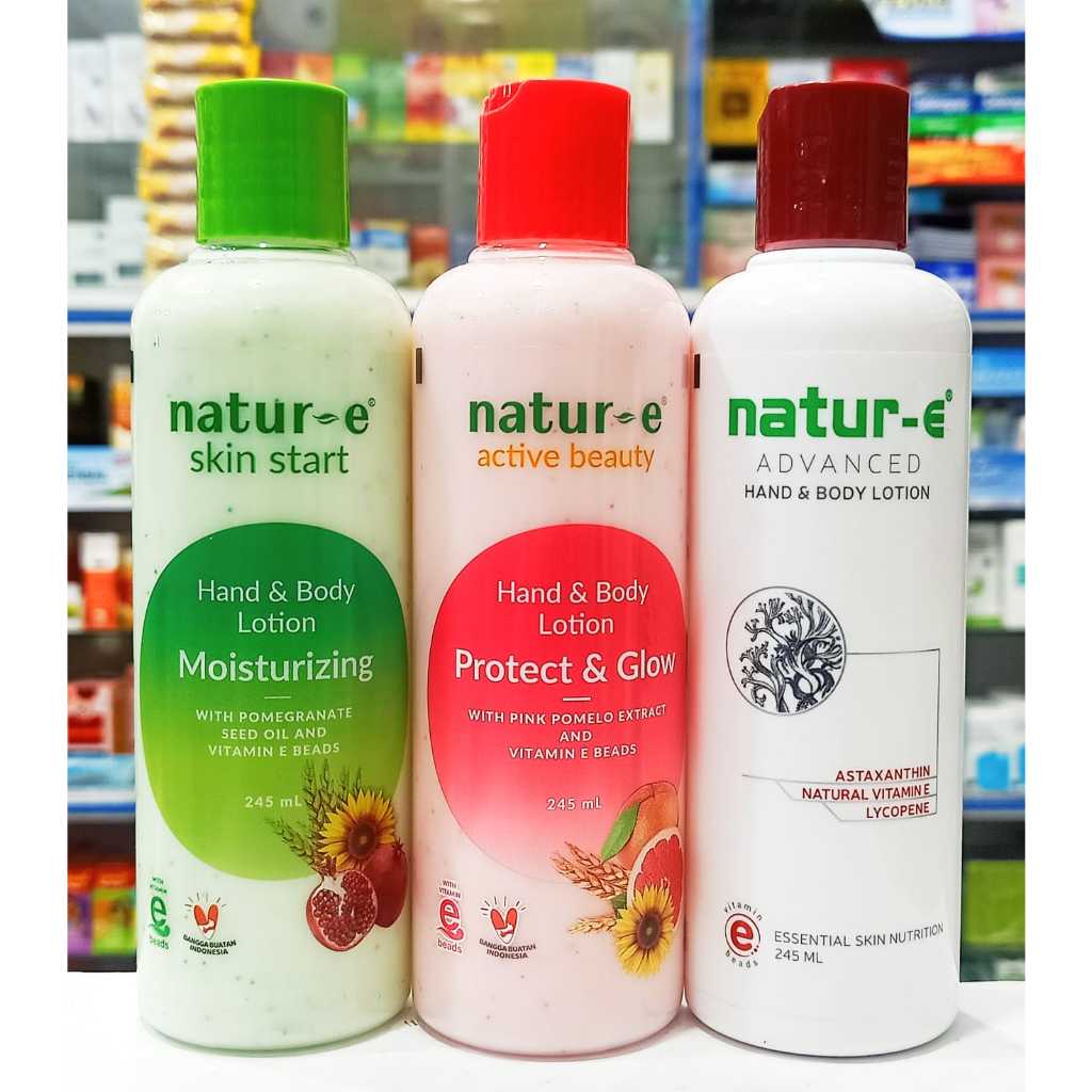 Jual Natur-E 𝐇𝐚𝐧𝐝 & 𝐁𝐨𝐝𝐲 𝐋𝐨𝐭𝐢𝐨𝐧 𝟐𝟒𝟓𝐌𝐋 All Varian - Melembabkan dan Mencerahkan Kulit | Shopee ...