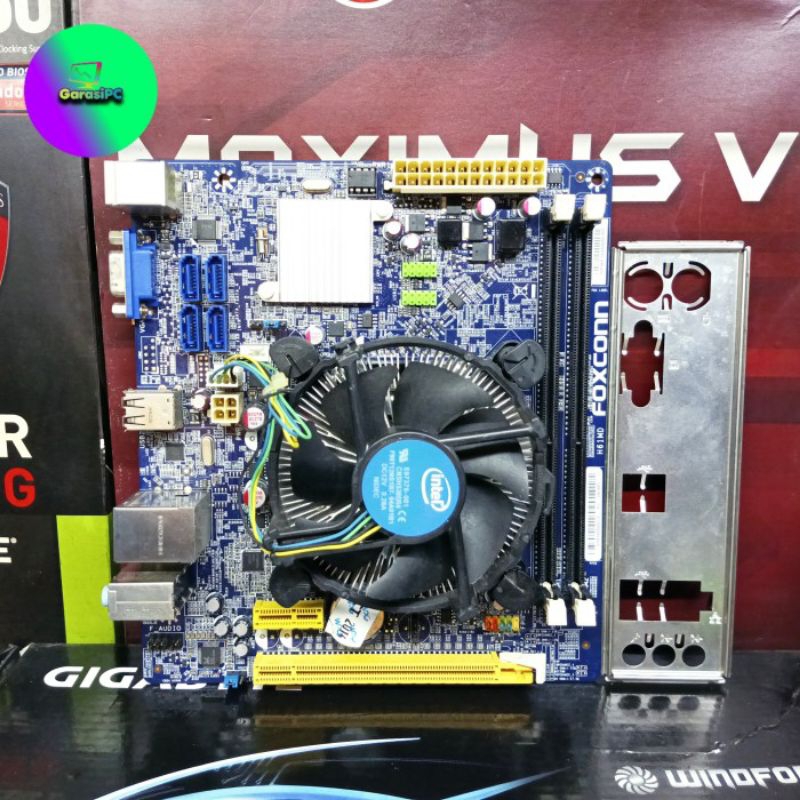 Jual PAKET Motherboard H61 Foxconn Core i3 No RAM / RAM 2Gb / RAM 4Gb ...