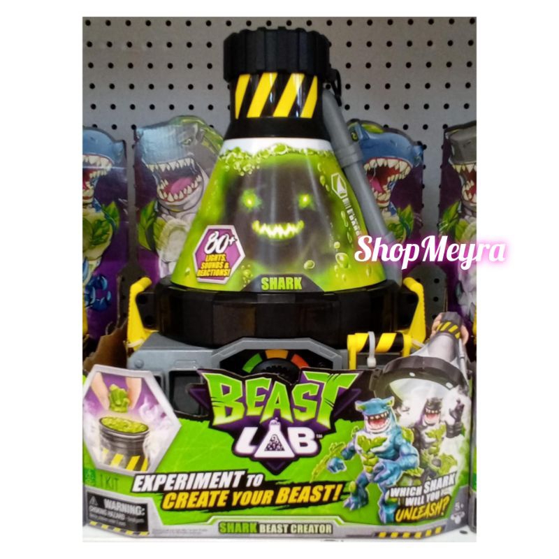 Jual Beast Lab Shark Beast Creator Experiment Moose Toys Hiu | Shopee ...
