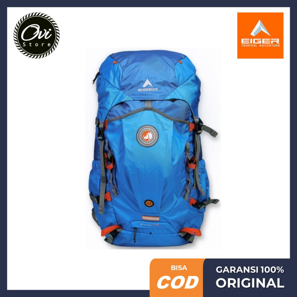 Jual EIGER1989 Rhinos 45L 1A Carrier 45 Liter Backpack Ransel Tas ...