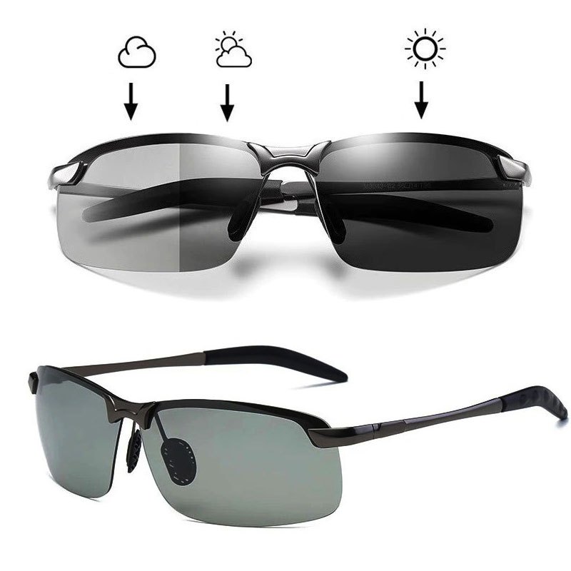 Jual Kacamata Photochromic Polarized Sunglasses UV400 - GIAUSA G3043 ...