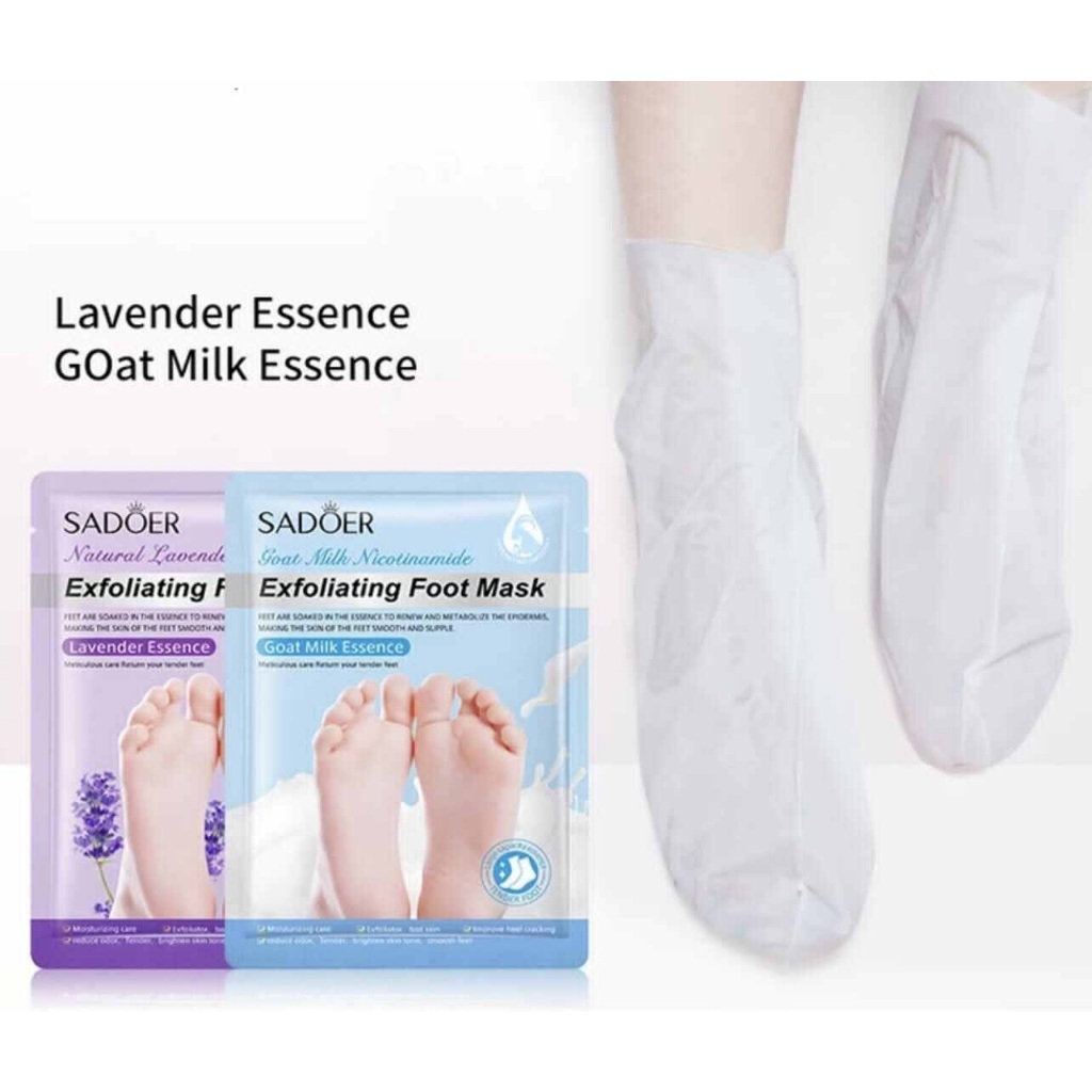 Jual Masker Kaki Foot Peeling Mask Sadoer Perawatan Kaki Tumit Kering ...