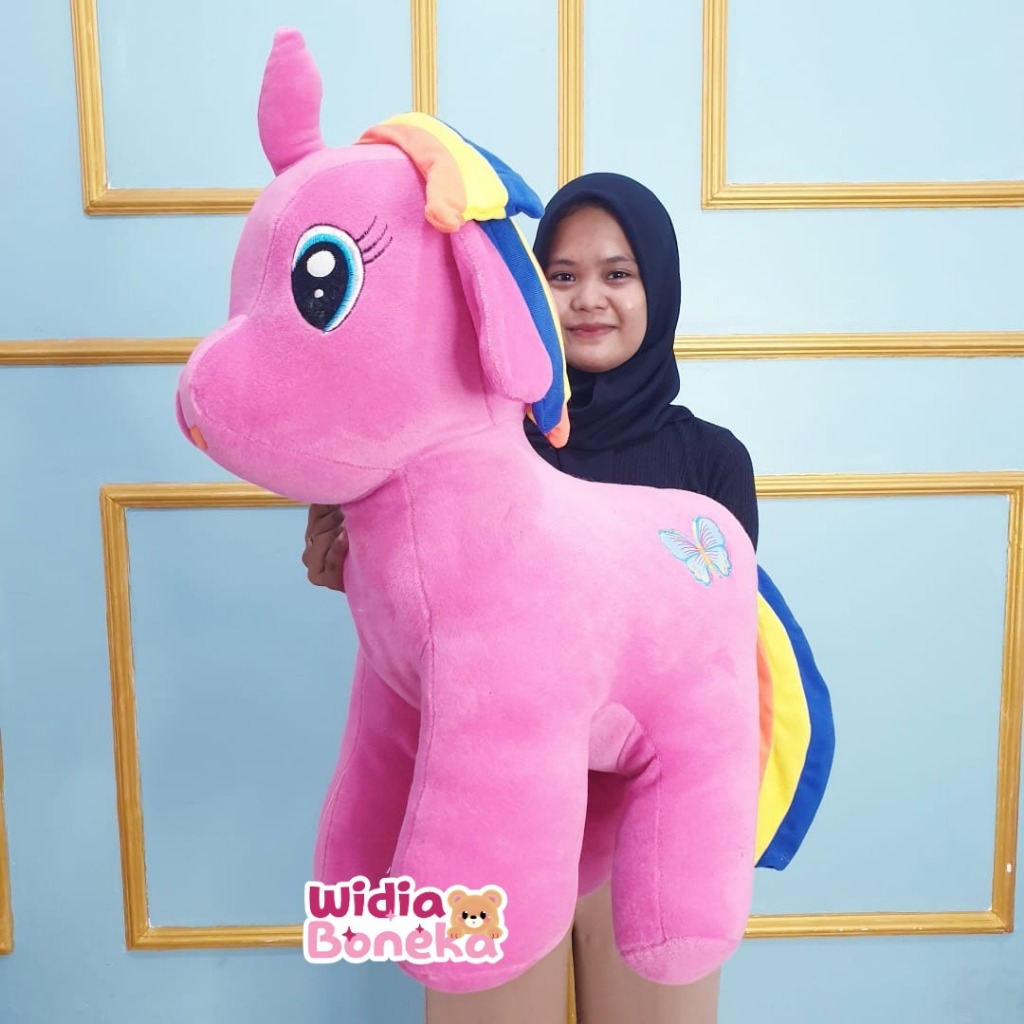 Jual Boneka Kuda Poni / Little Pony Jumbo | Shopee Indonesia
