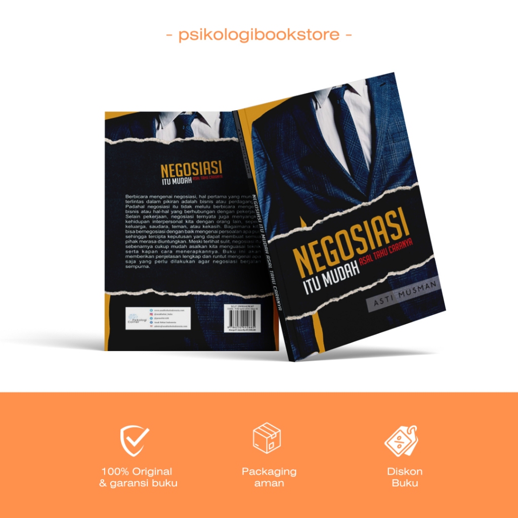 Jual Buku Negosiasi Itu Mudah Asal Tahu Caranya | Shopee Indonesia