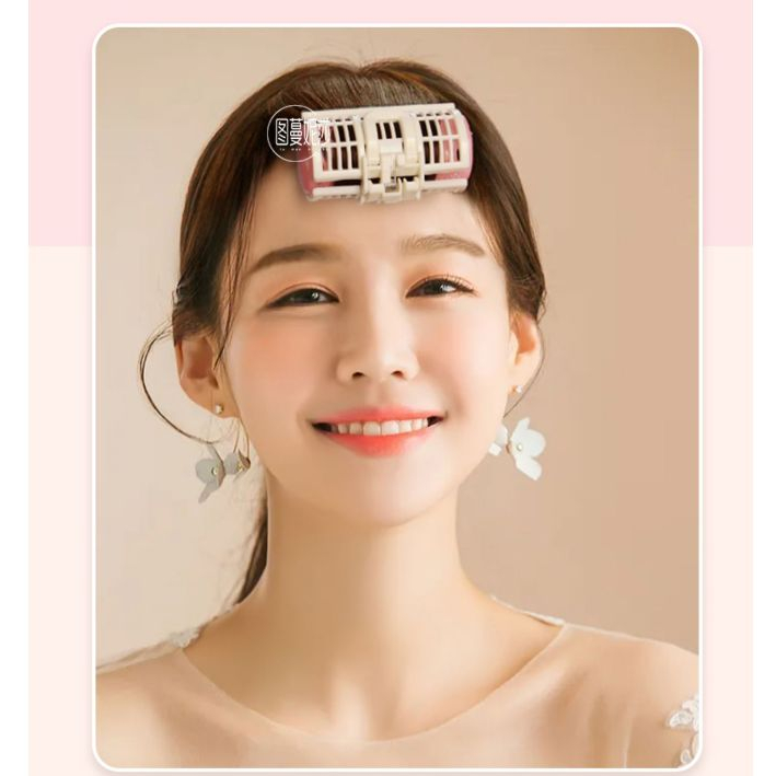 Jual Kawaii Hair Rollers Penggulung Rambut Rolan Gulungan Poni Keriting ...