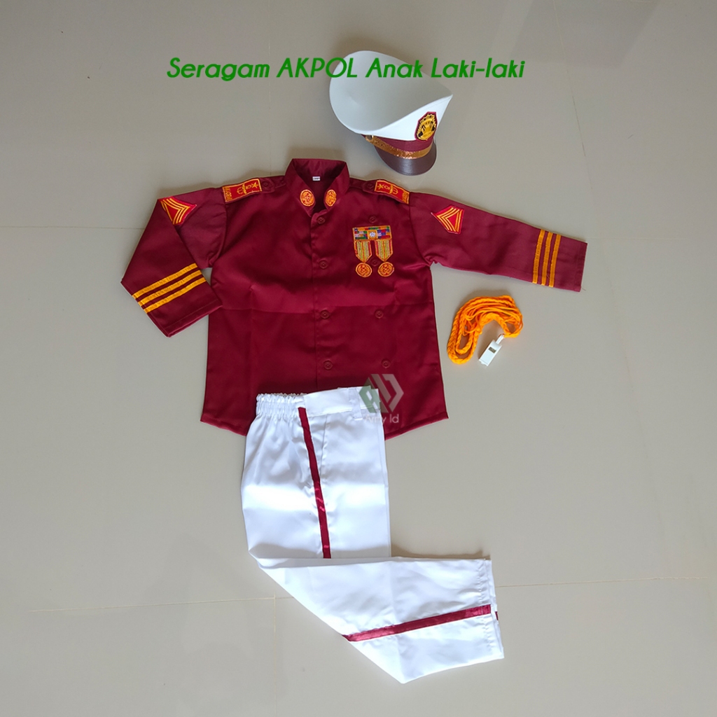 Jual Baju Seragam AKPOL Anak | Seragam Profesi Akademi Polisi Anak ...
