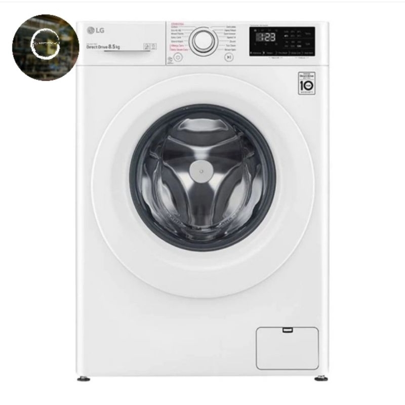 Jual Mesin Cuci LG Front Loading FV1285S5WS Kaps 8.5 Kg | Shopee Indonesia