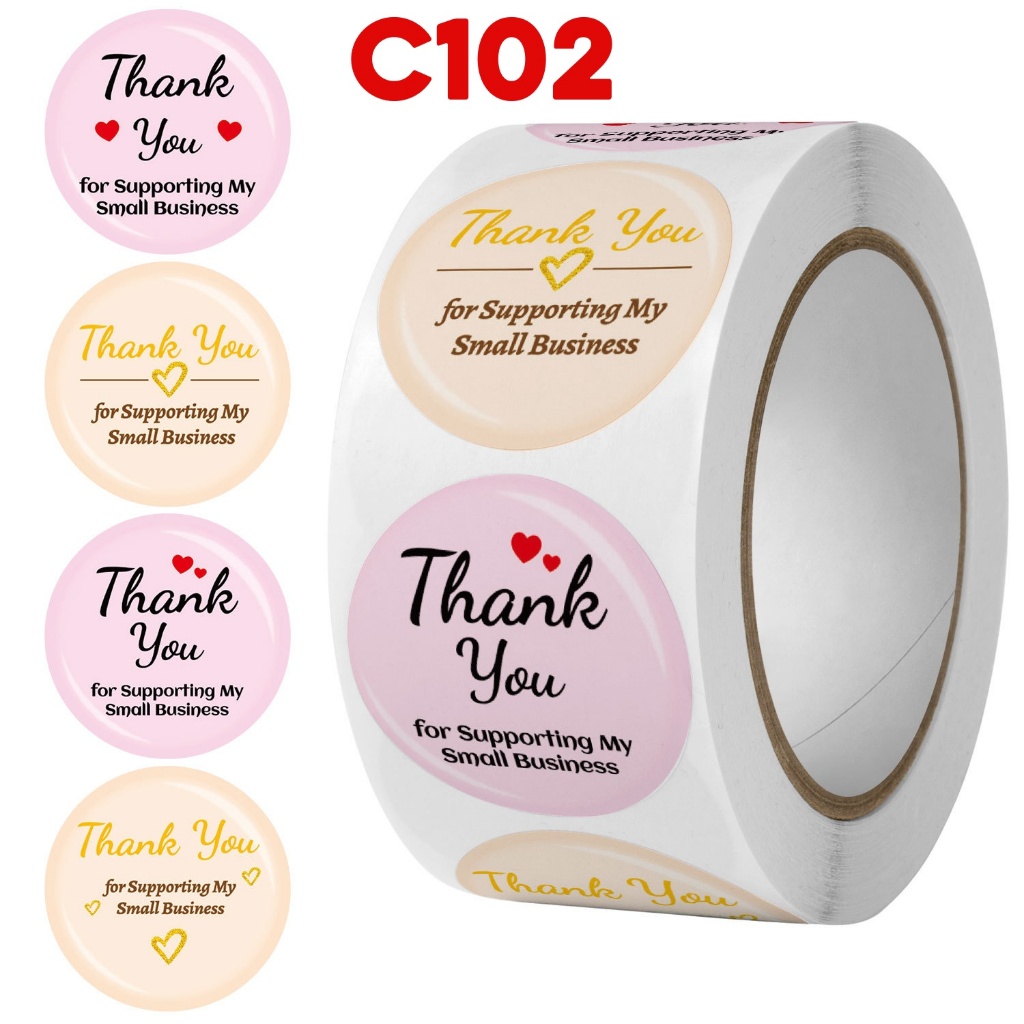 Jual 500 Pcs Stiker Selamat Menikmati Sticker Bulat Roll Makanan Kue ...