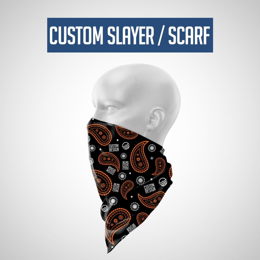 Jual Ohio * Slayer Custom | Slayer Premium | Bandana Custom I Ikat ...