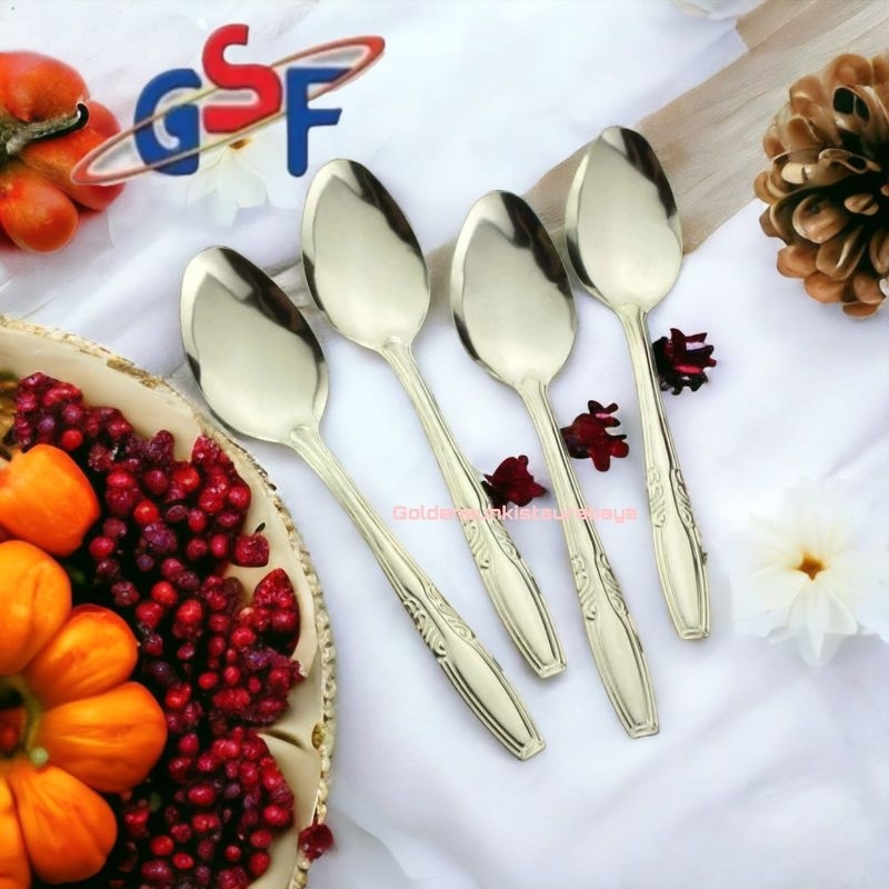 Jual sendok makan stainless isi 12pc (1 lusin) | Shopee Indonesia