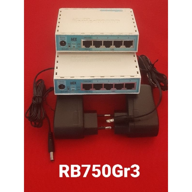 Jual Mikrotik RB750Gr3 hEX - RB750r2 hEX Lite - RB941-2nD hAP Lite ...