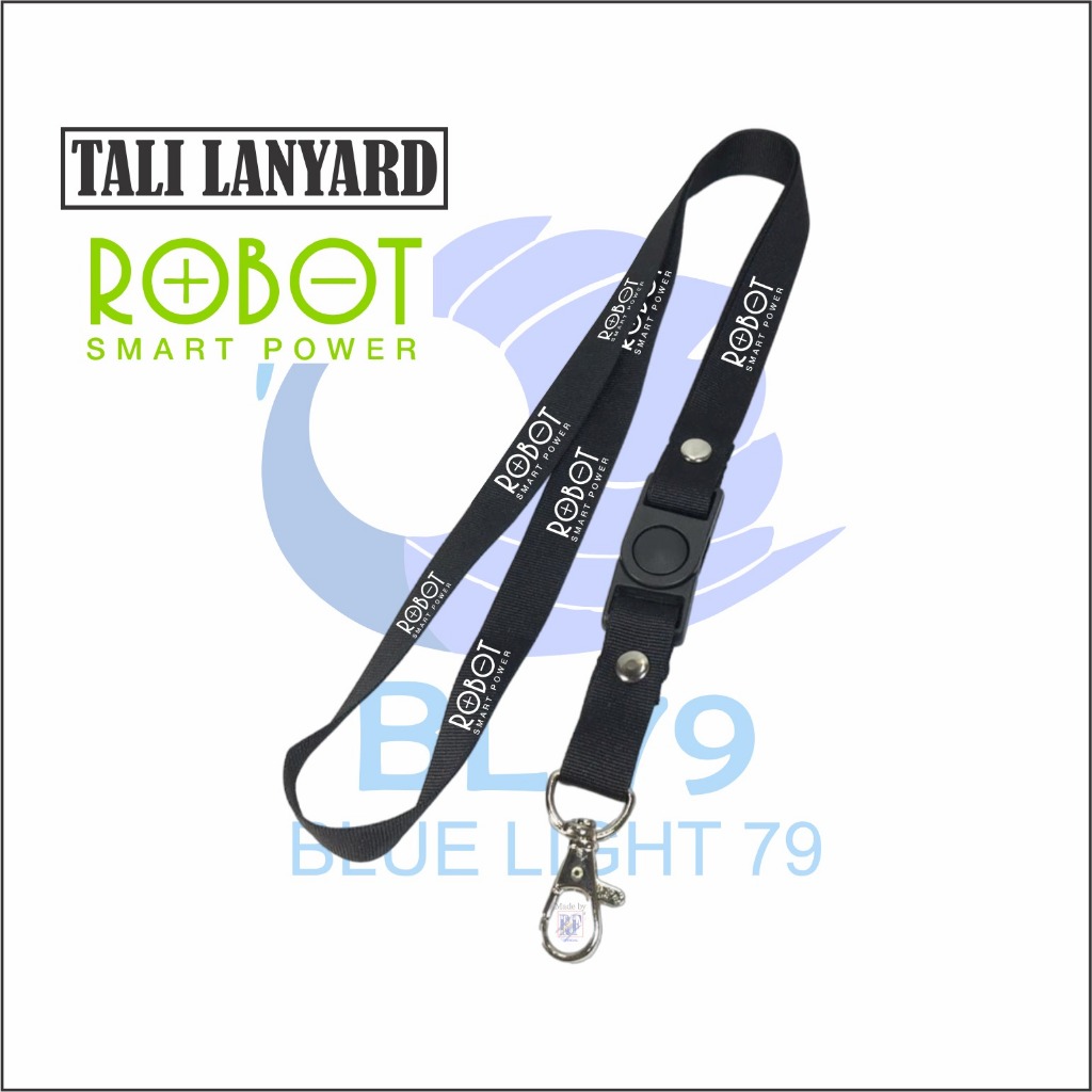 Jual TALI LANYARD ROBOT SMART POWER - TALI ID CARD GANTUNGAN KUNCI ...