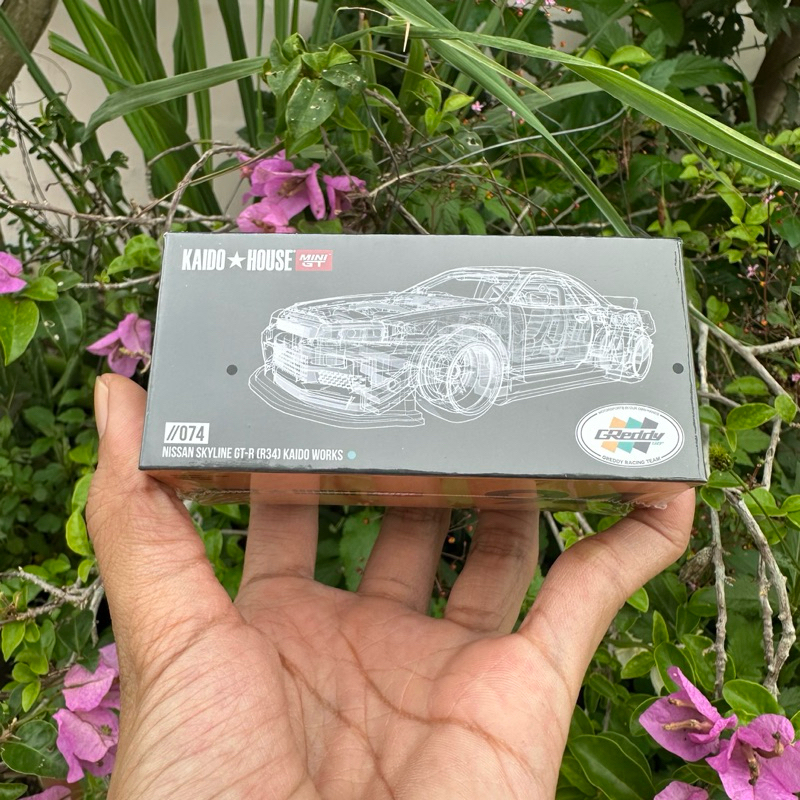 Jual MiniGT KHMG074 NISSAN SKYLINE R34 KAIDO HOUSE GREDDY GREEN HIJAU ...