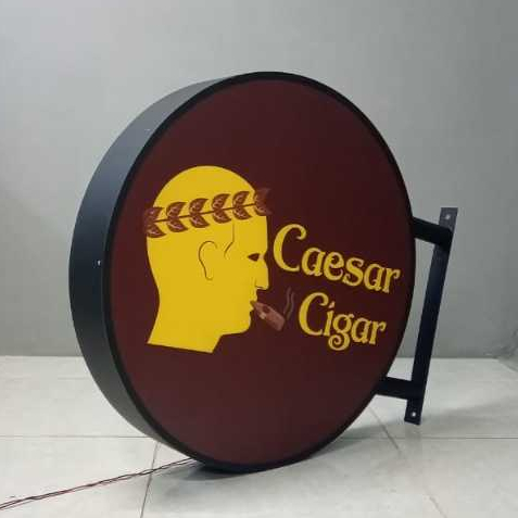 Jual Neon box Bulat diameter 70cm - 2 sisi | Shopee Indonesia