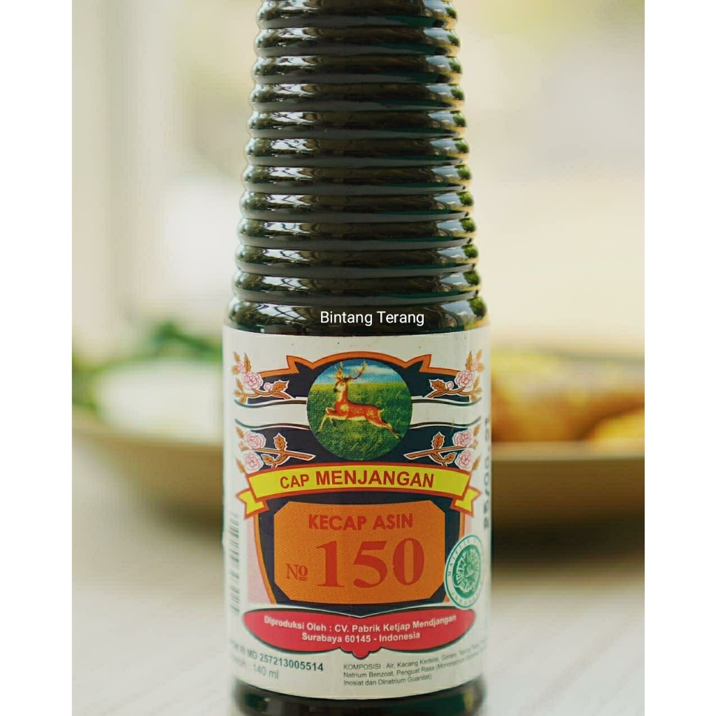 Jual Kecap Asin Cap Menjangan 150 Kemasan Botol Plastik 140 ml | Shopee ...