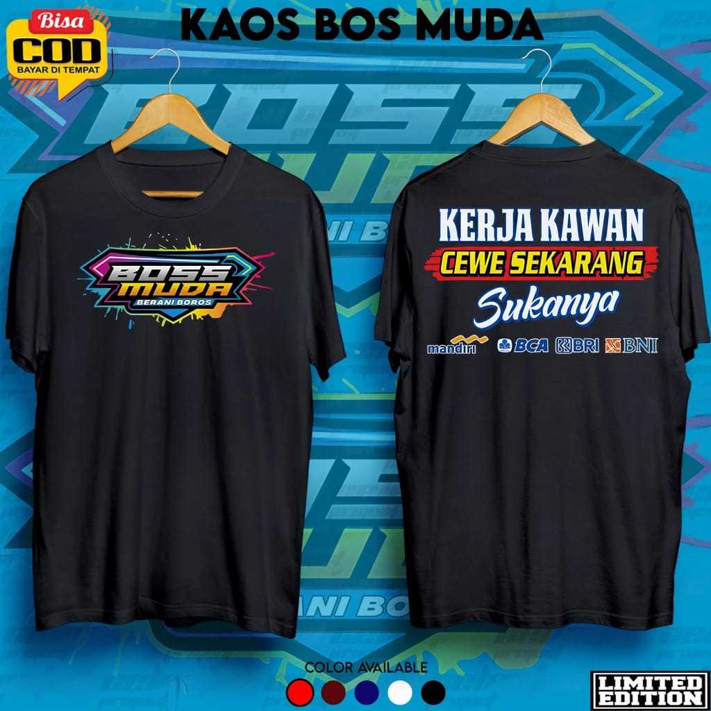 Jual KAOS PRIA BOS MUDA INDONESIA | SIMPLE, DINAMIS, DAN MEMBERIKAN ...