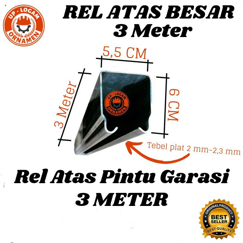Jual Rel Atas Henderson Besar Panjang 3 m | Shopee Indonesia