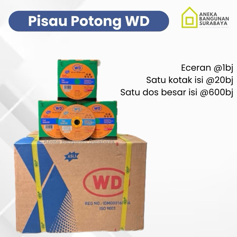 Jual Pisau potong WD resibon potong | mata gerinda | pisau stainless ...