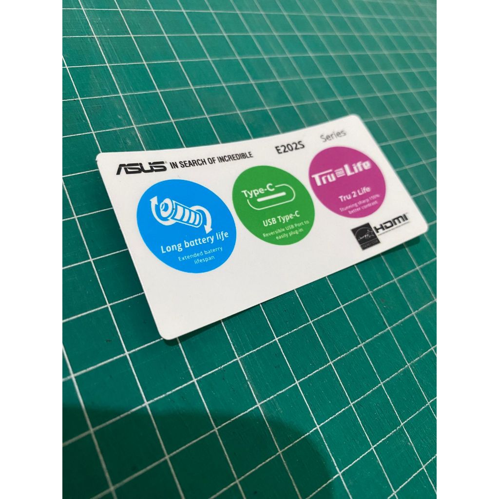 Jual Stiker Spesifikasi Asus Laptop E202S | Shopee Indonesia