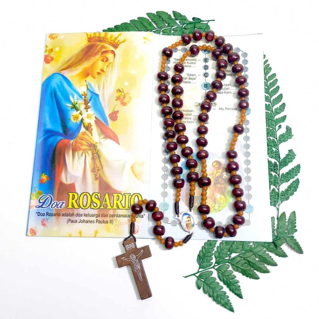 Jual Kaplet Doa Rosario/Novena Bunda Maria/Panduan Doa Rosario | Shopee Indonesia