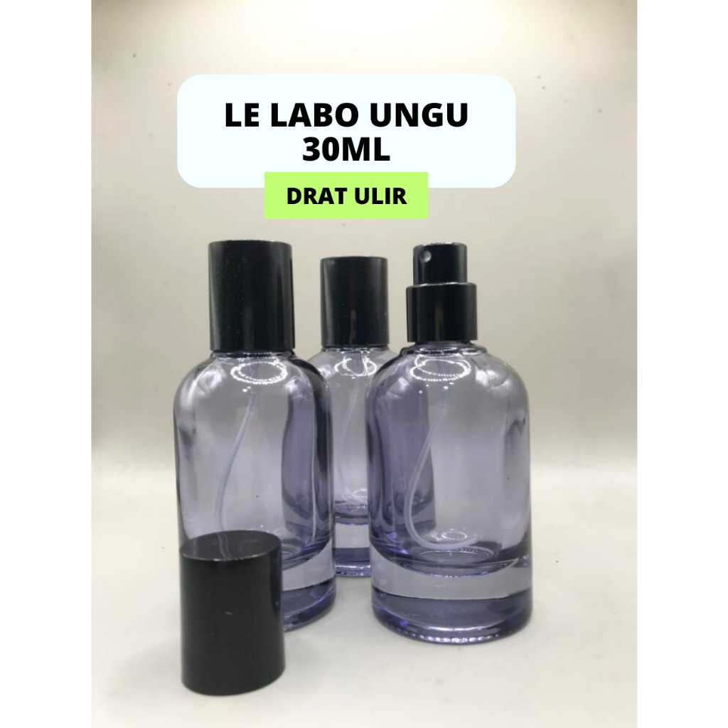 Jual ( PCS ) BOTOL LELABO UNGU 30ML DRAT ULIR | Shopee Indonesia