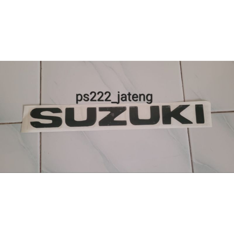 Jual Stiker sticker tulisan suzuki/stiker tulisan suzuki/stiker tulisan suzuki katana | Shopee ...