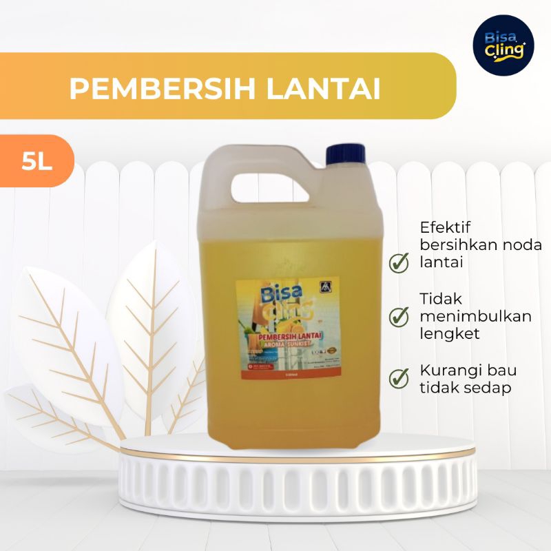 Jual PEMBERSIH LANTAI | BISA CLING 5L | Shopee Indonesia