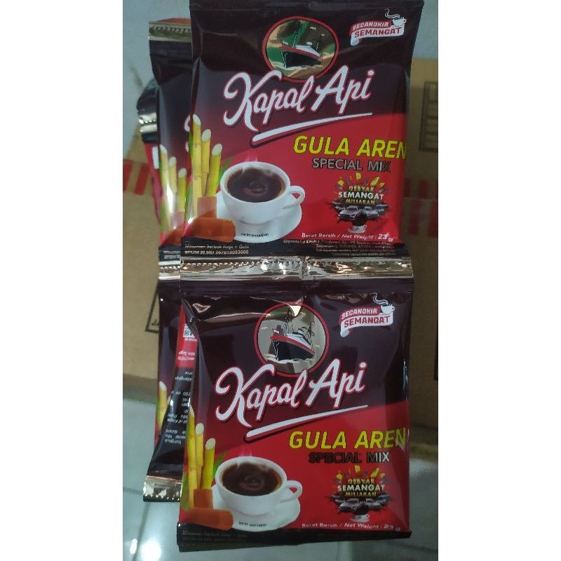 Jual Kapal Api Special Mix Gula Aren Renteng Isi 10 Sachet | Shopee ...