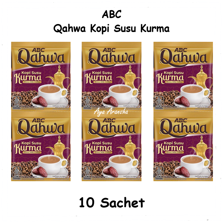 Jual ABC I Qahwa Kopi Susu Kurma I 10 Sachet | Shopee Indonesia