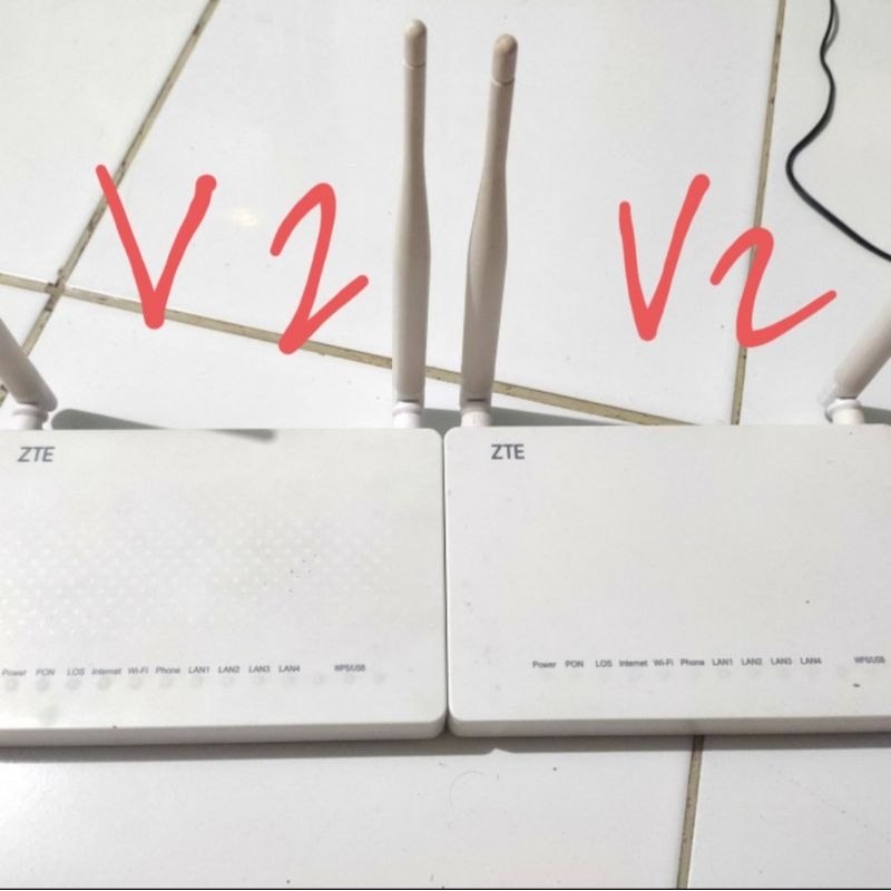 Jual ZTE F609 V2 kemasukan air lewat jalur kabel LAN | Shopee Indonesia