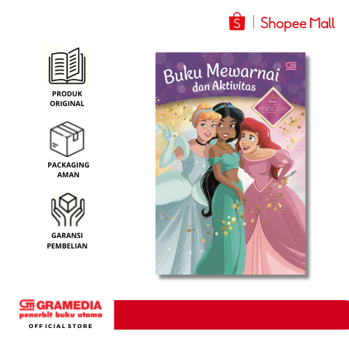 Jual Gramedia Pustaka Utama - Disney Ultimate Princess Celebration: Buku Mewarnai dan Aktivitas ...