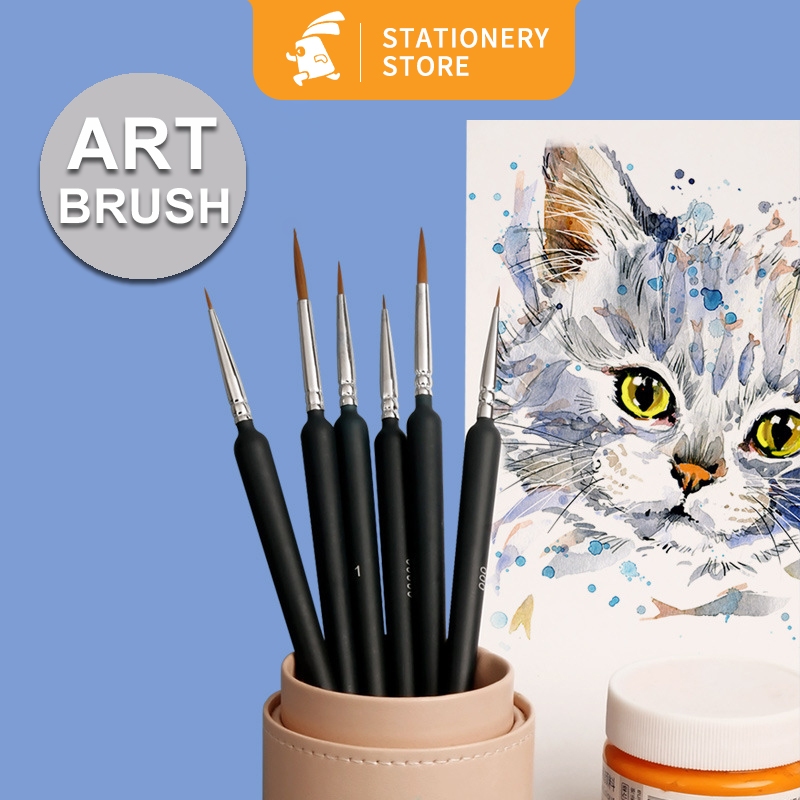 Jual Kuas Lukis Cat Air Bulu Serigala Profesional / Professional Pen ...