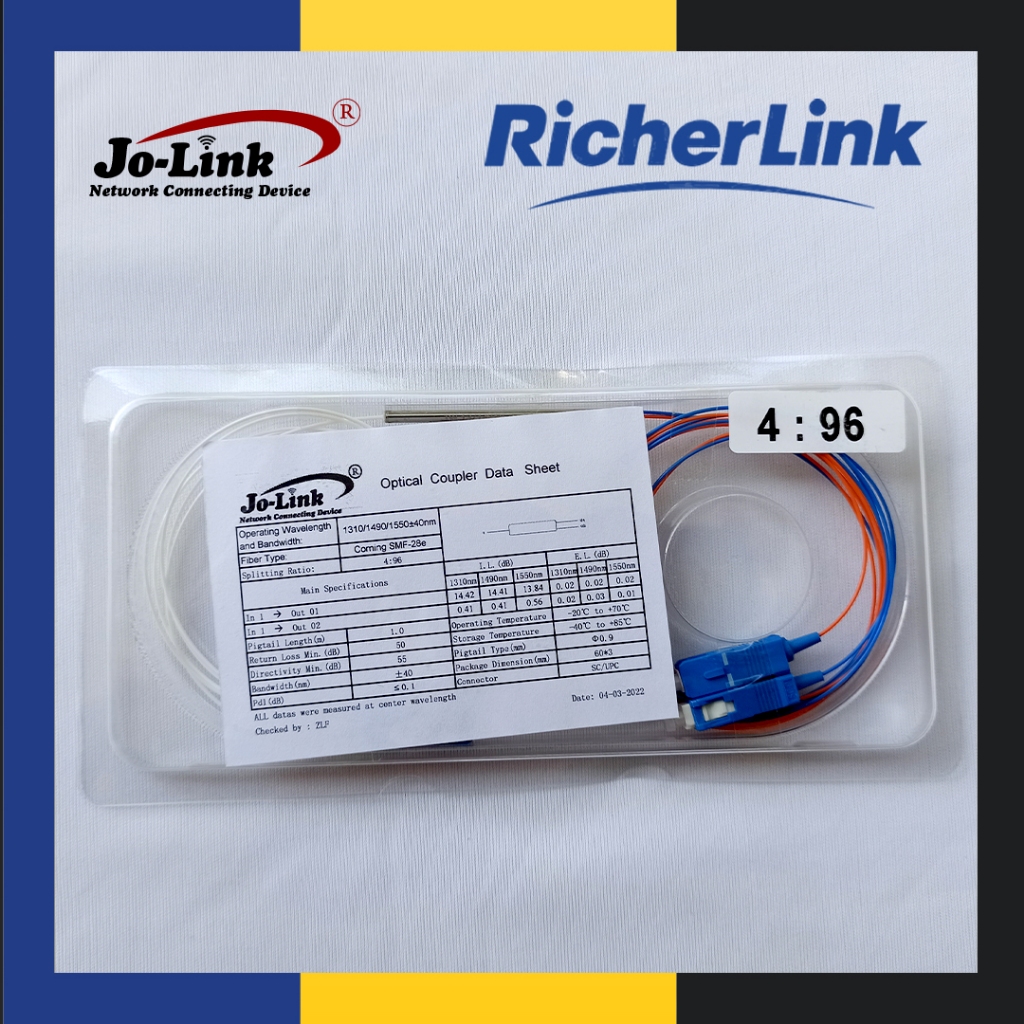 Jual FBT Ratio Jolink (Rasio Fiber Optik) (Bisa Pilih Ukuran) | Shopee ...
