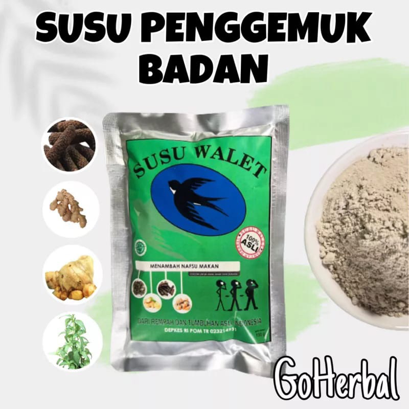 Jual Susu Walett Original 150gr_Susu Penggemuk Badan | Shopee Indonesia