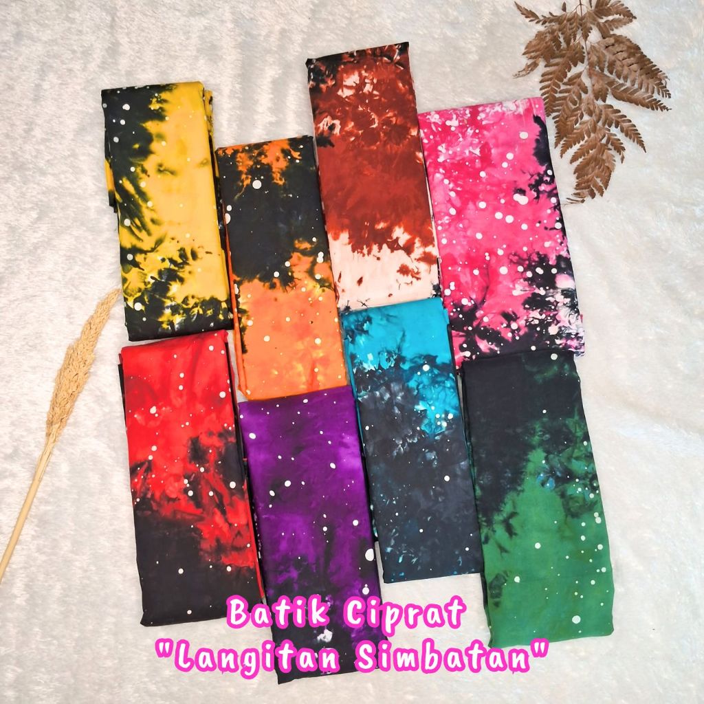 Jual Batik Ciprat Premium Motif Jumputan Series Part II 2,15x1,15 Meter ...