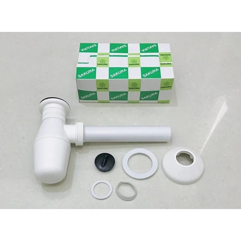 Jual Sifon Botol + Afur Avur Leher Angsa Wastafel PVC Plastik - SAKURA ...