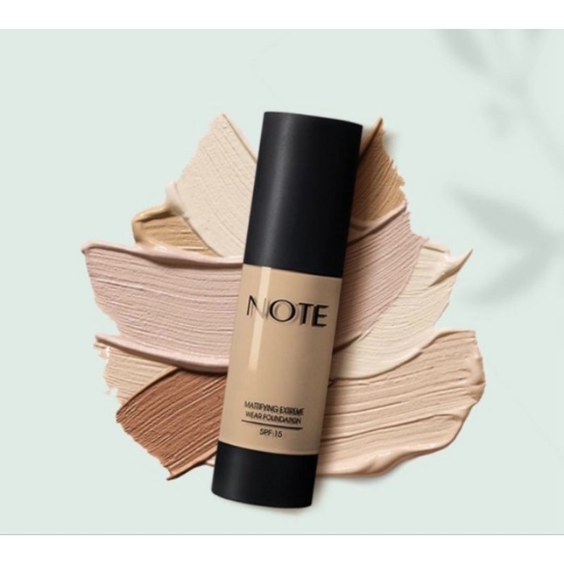 Jual NOTE Mattifying Extreme Wear Foundation SPF15 35ML BPOM ...