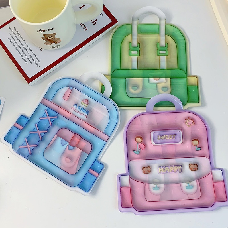 Jual Plastik standing pouch ZIPLOCK zipper model GIRLY TAS BACKPACK ...