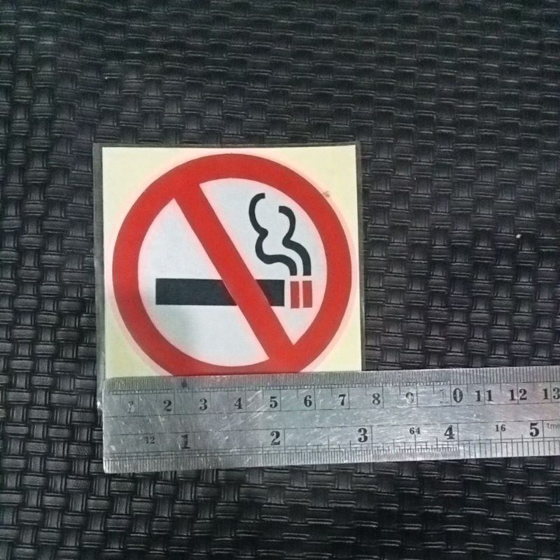 Jual stiker cutting Dilarang merokok/stiker dilarang meroko | Shopee ...