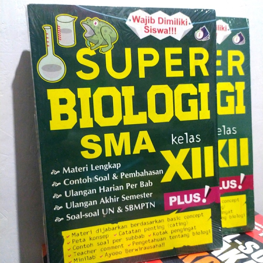 Jual Buku Kumpulan Soal Biologi SMA kelas 12 XII SUPER BIOLOGI | Shopee ... Jual Buku Kumpulan Soal Biologi SMA kelas 12 XII SUPER BIOLOGI | Shopee ...