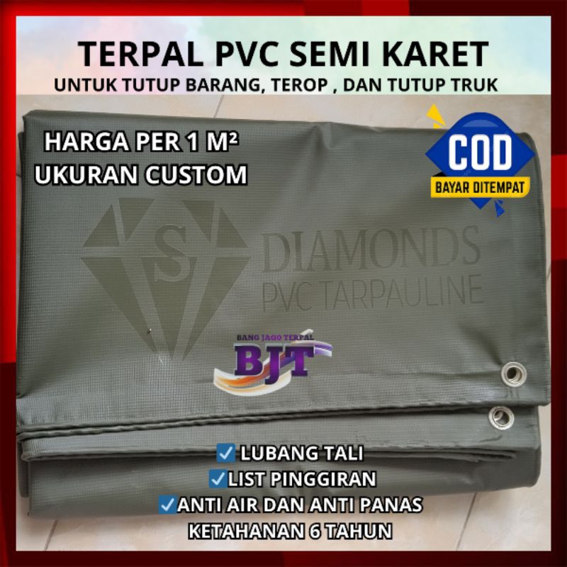 Jual TERPAL SEMI KARET ORCHID PVC TERPAL KOLAM IKAN MOBIL PICK UP ...