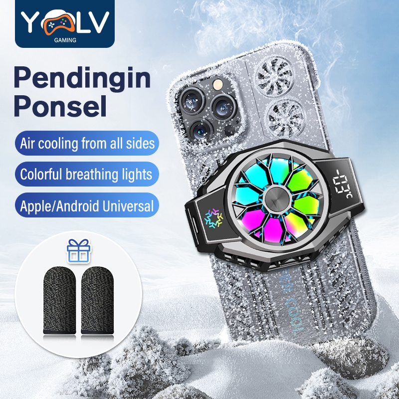 Jual YLV Funcooler X9 Fan Cooler Radiator Pendingin HP Cooling Fan ...