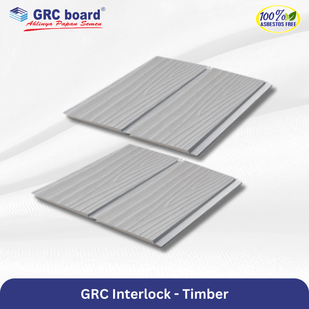 Jual GRC Interlock Timber | Shopee Indonesia