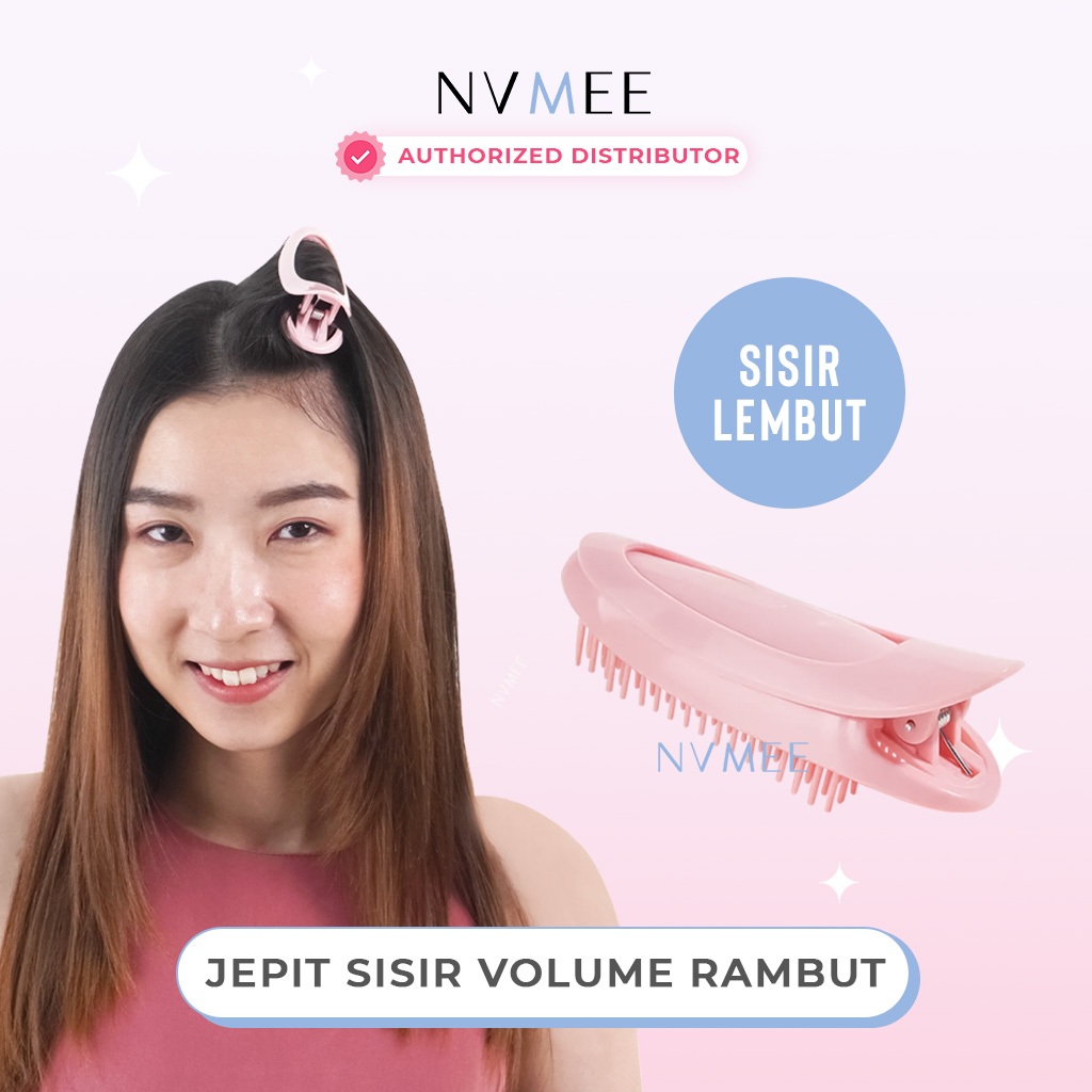 Jual NVMEE – Jepit Klip Sisir Untuk Poni Rambut Volumized | Shopee ...